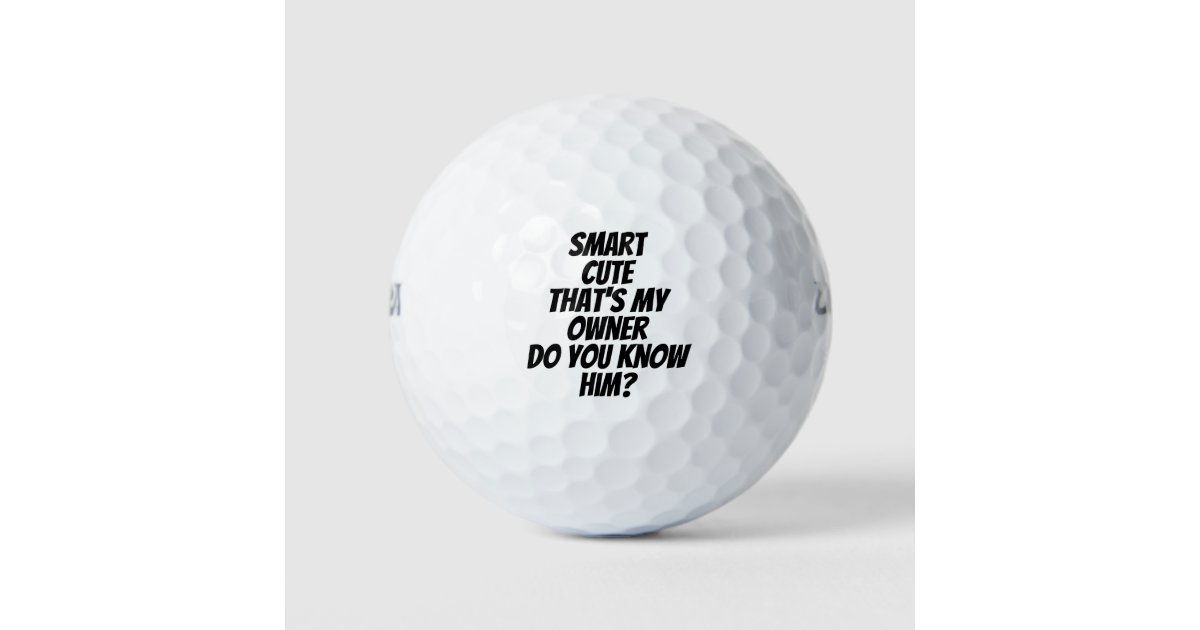 おもしろいパーソナライズされた名 ゴルフボール | Zazzle.co.jp