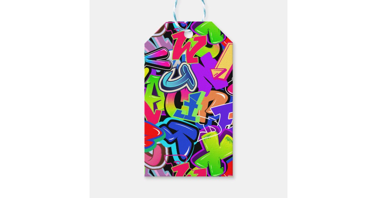 グラフィティ ギフトタグ | Zazzle.co.jp