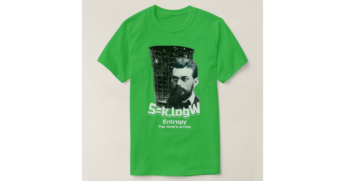 ボルツマンエントロピー式理論物理学と Tシャツ | Zazzle.co.jp