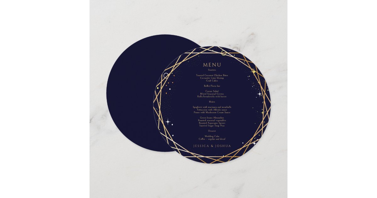 星空の夜天空結婚宇宙の丸 メニュー | Zazzle.co.jp