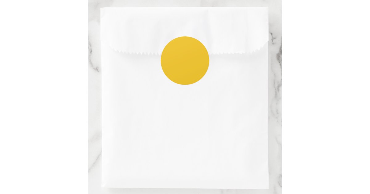 淡い色の無地のチューリップの木の黄色のテンプレート ラウンドシール | Zazzle.co.jp