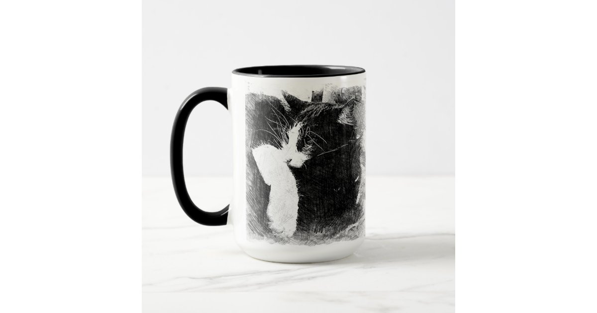 猫マグでいい生活だ マグカップ | Zazzle.co.jp