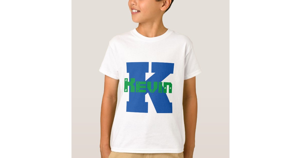 男の子のパーソナライズされた名前とイニシャル Tシャツ | Zazzle.co.jp