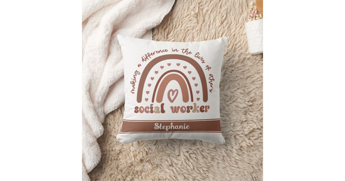 社会人カスタム労の感謝の卒業祝い クッション | Zazzle.co.jp