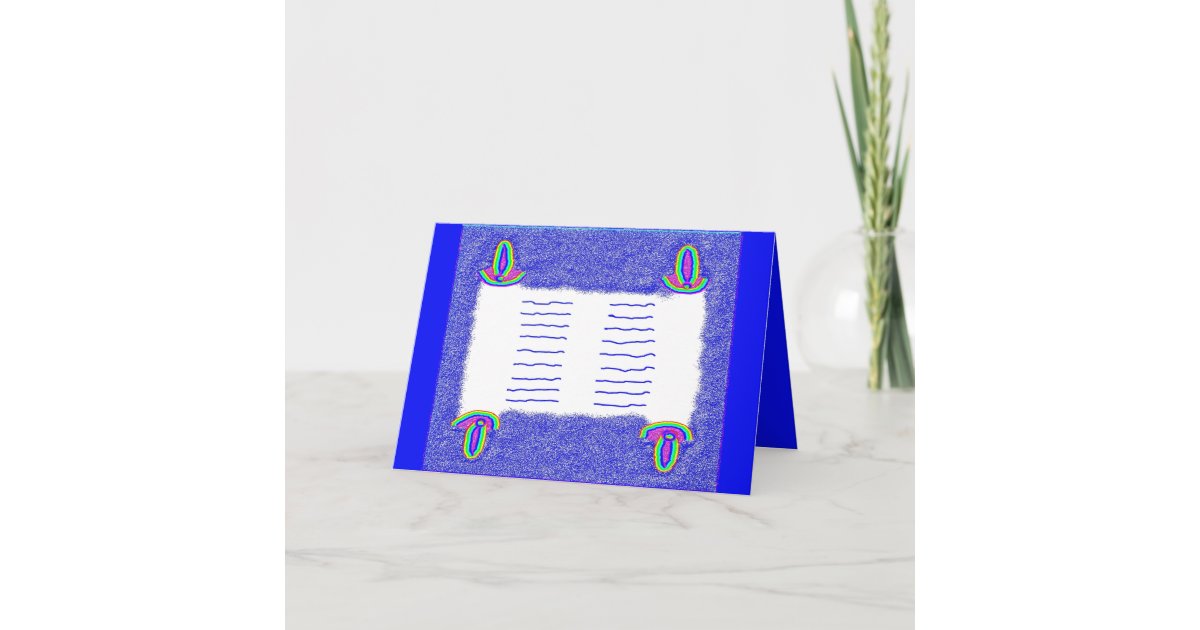 虹のトーラ 祝年カード（男子）祝年カード（女子） サンキューカード | Zazzle.co.jp