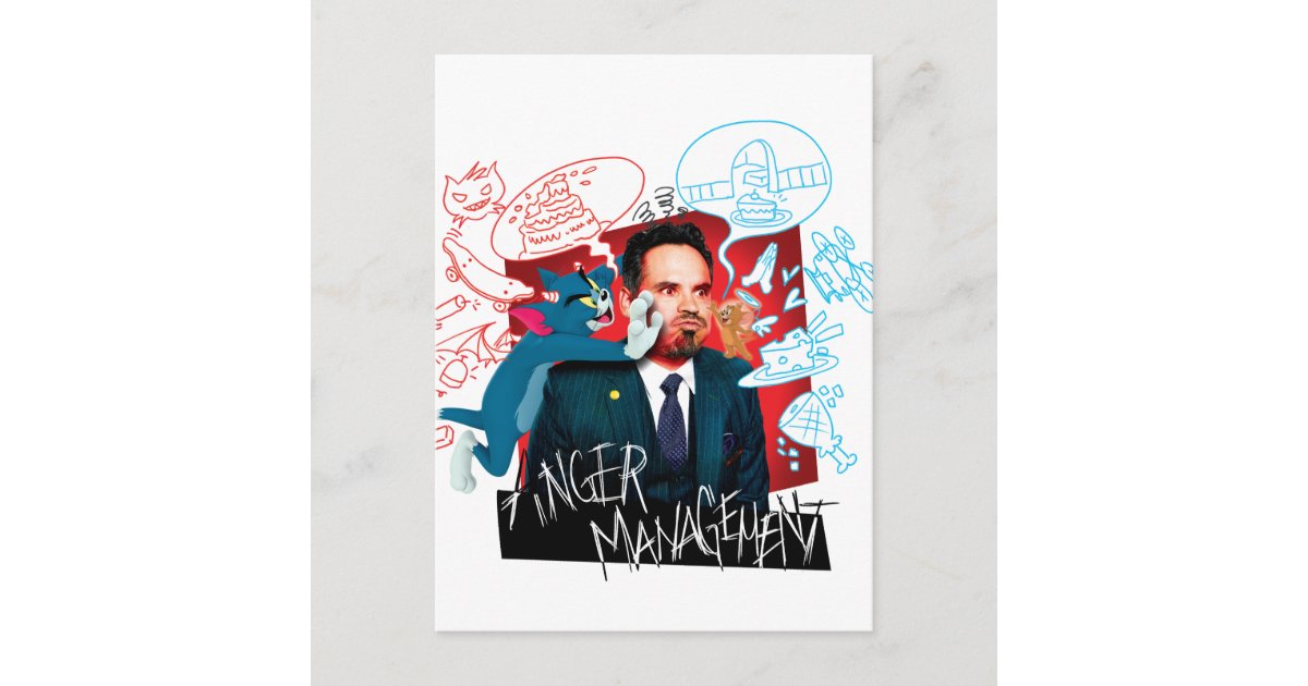 Tom & Jerry With Terrance - Anger Management ポストカード | Zazzle.co.jp
